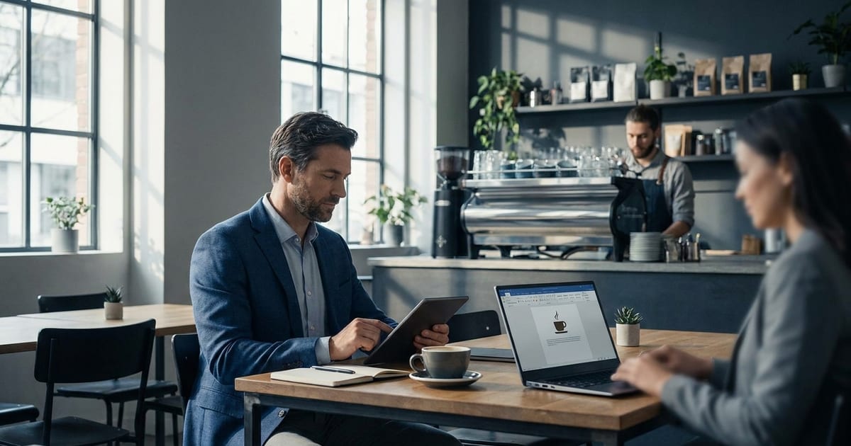 Cafe Business Plan & Feasibility Study Template 2025 | SimpleFeasibility